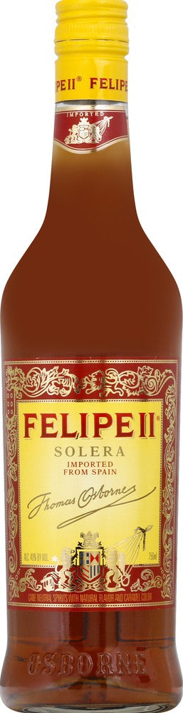 Felipe II Brandy de Jerez Solera- 750ML – Wine Barrica